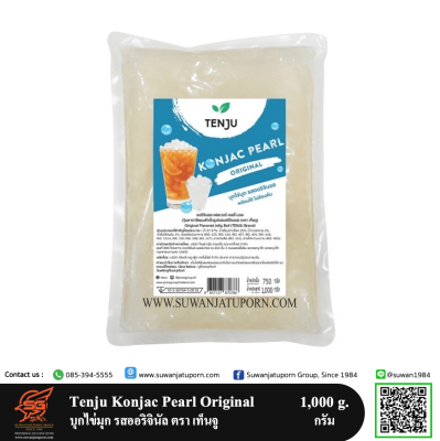 Tenju Konjac Pearl Original บุกไข่มุก รสออริจินัล ตราเท็นจู ...