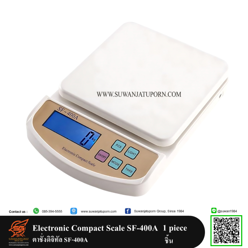 Electronic Compact Scale SF-400A ตาชั่งดิจิทัล SF-400A – Suwanjatuporn ...