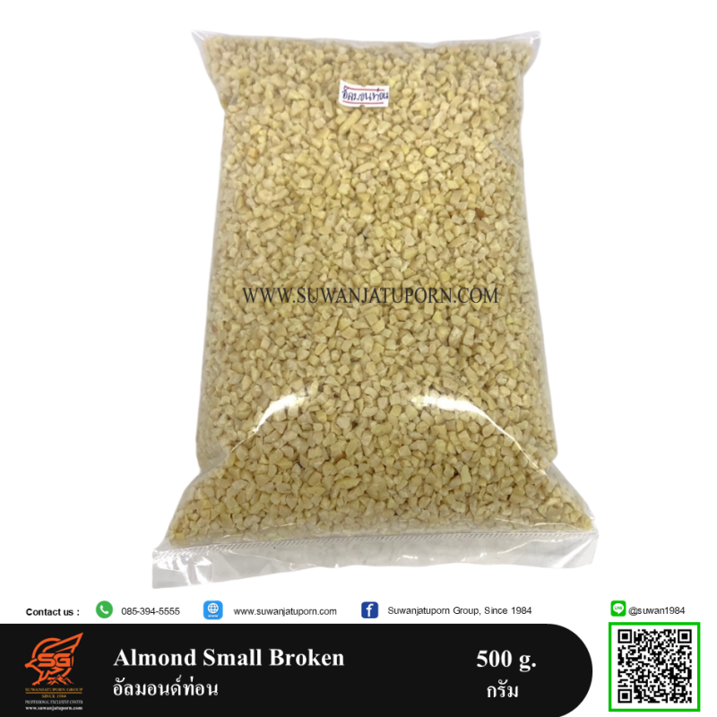 Almond Small Broken 500 g. อัลมอนด์ท่อน 500 ก. – Suwanjatuporn Co.,LTD ...