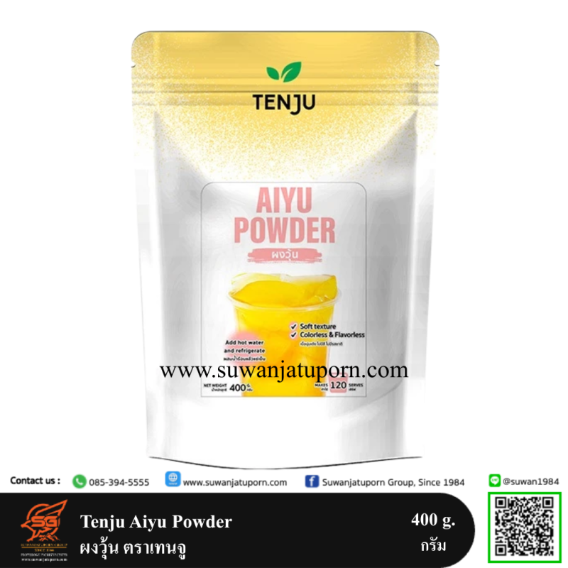 Tenju Aiyu Powder ผงวุ้น ตราเทนจู – Suwanjatuporn Co.,LTD Since 1984